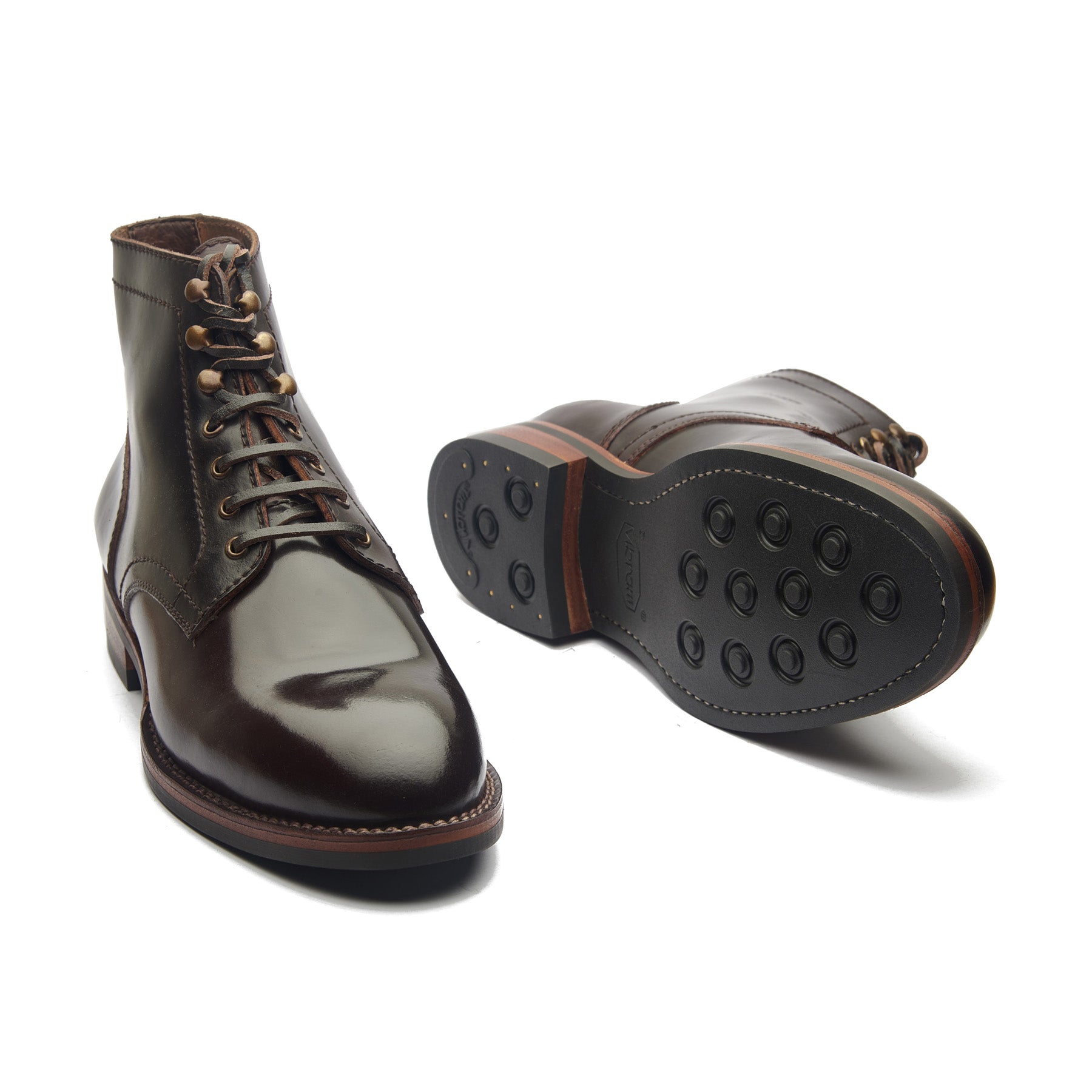 Rudiger, Service Boot - Shell Cordovan Color#8 | Stitchdown Constructi ...